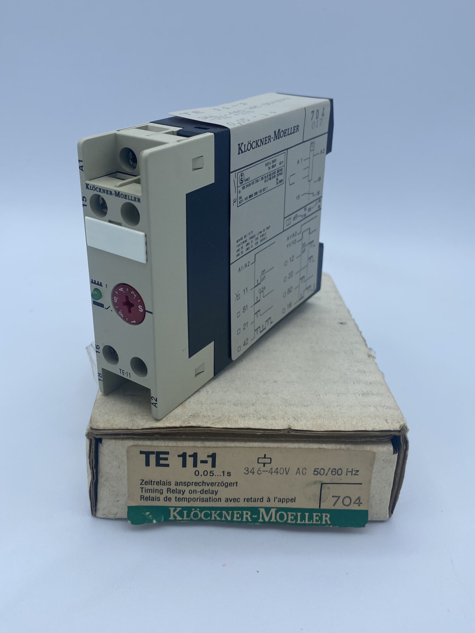 Moeller / Klockner TE111 Timer - Essential Automation