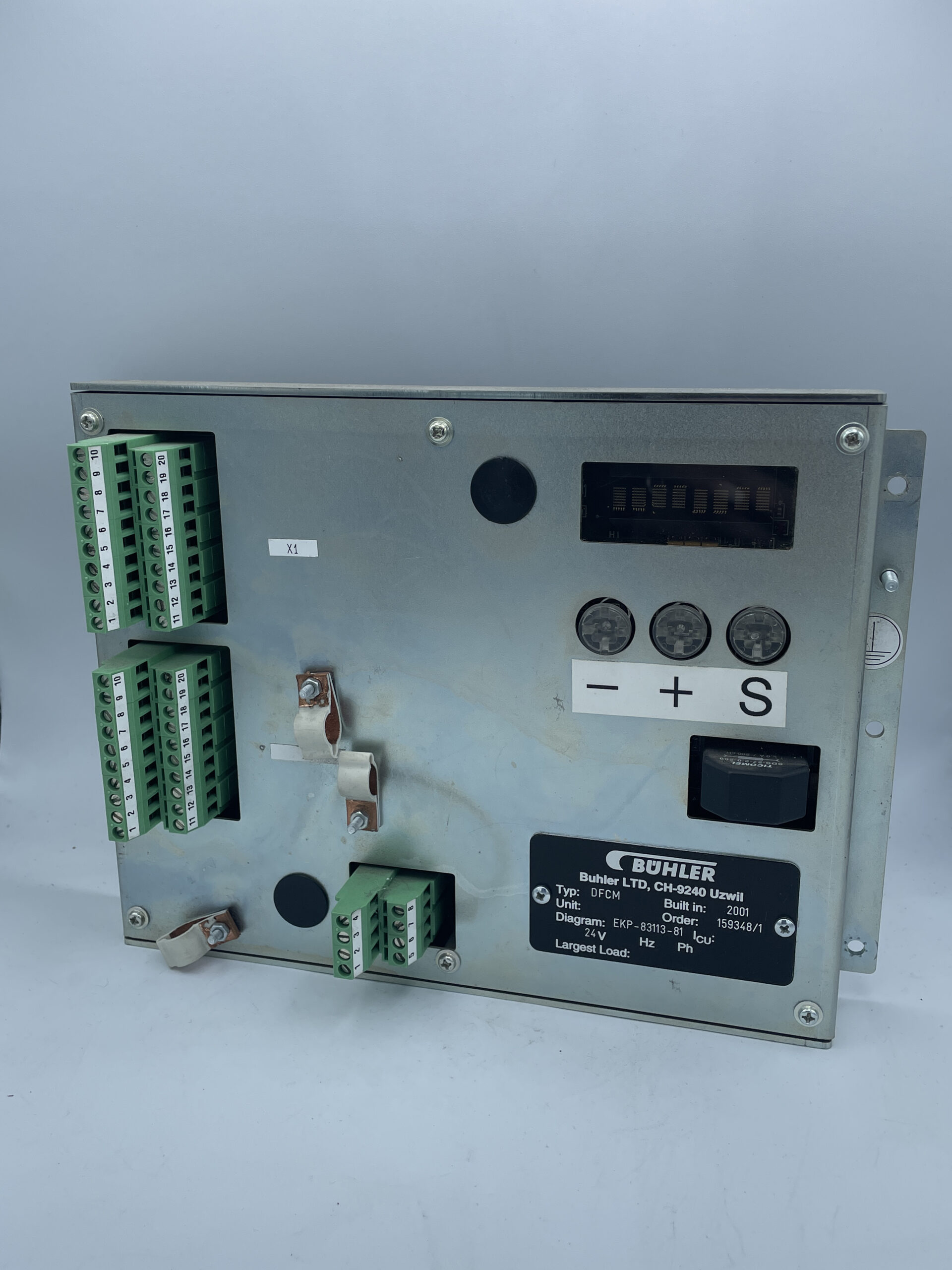 Buhler DFCM Feeder Controller - Essential Automation